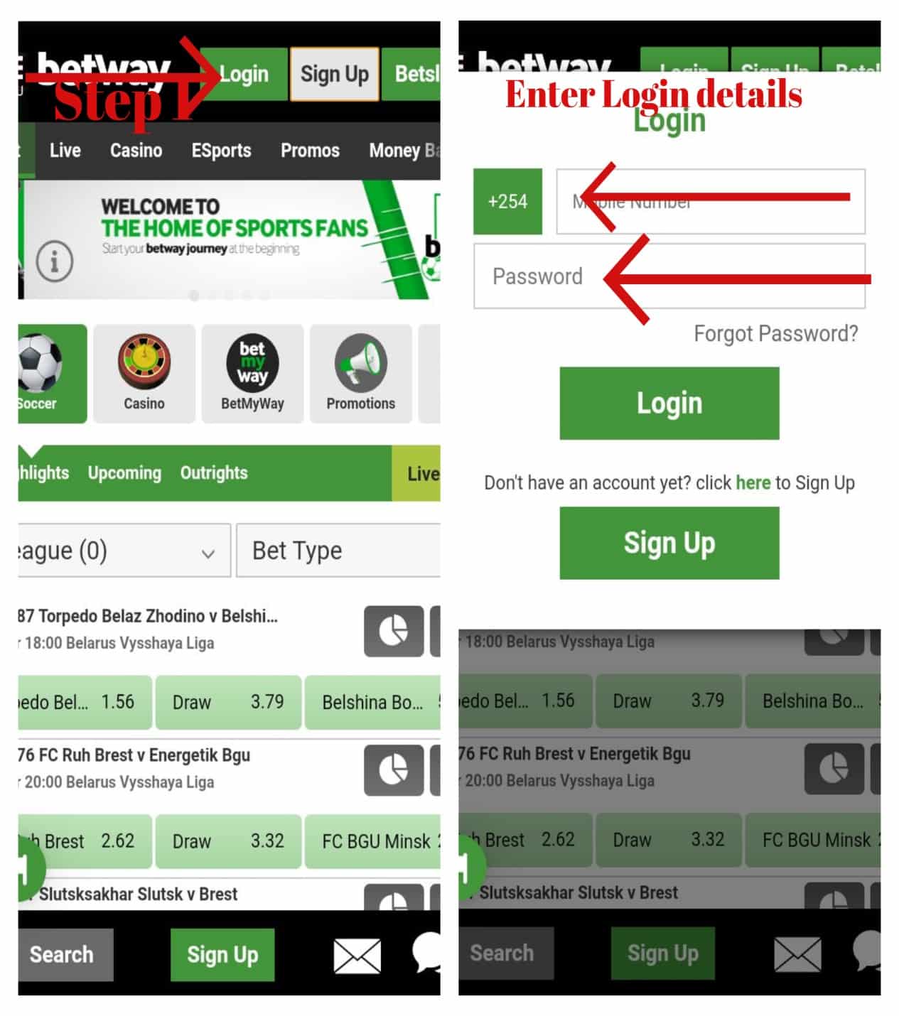 Find the bookie website here At the top of this site, there is the ...