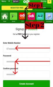 How to Create an Account